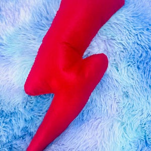 Felt Lightning Bolt Cushion: Colorful Weather Plushie - Etsy