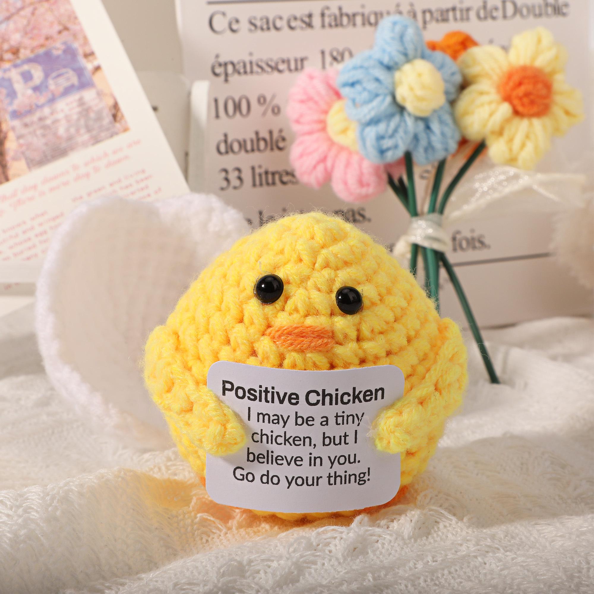 Easter Chick Crochet-handmade Crochet Chick in Egg-emotional Support ...