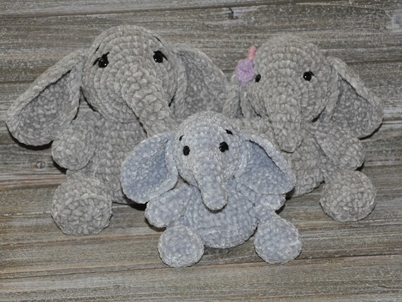 Elephant Stuffed Toy Stuffie Safari Zoo Animal Toy - Etsy
