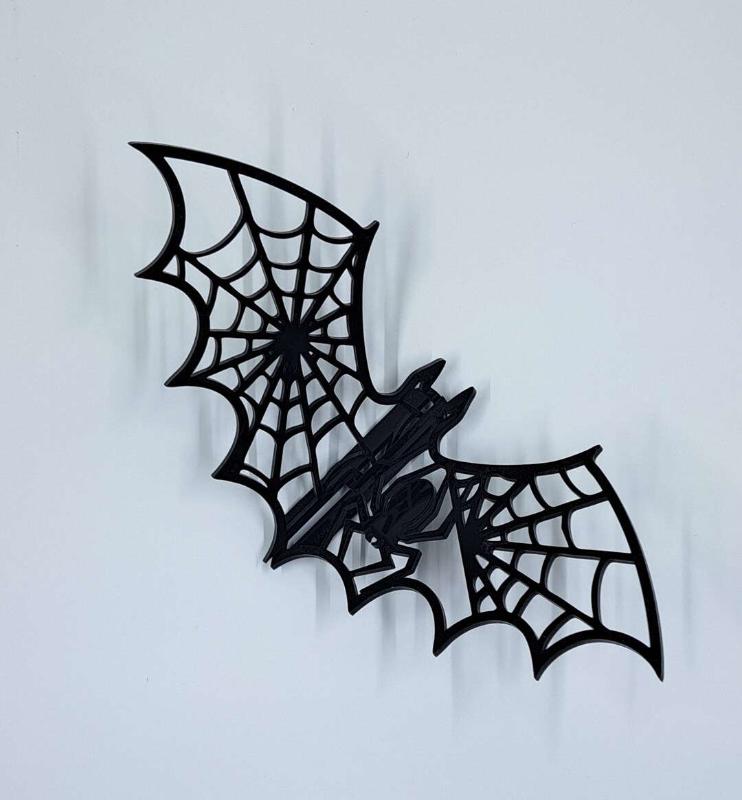 Halloween Bats, 3D Acrylic Bats, Gothic Bat Collection - Etsy