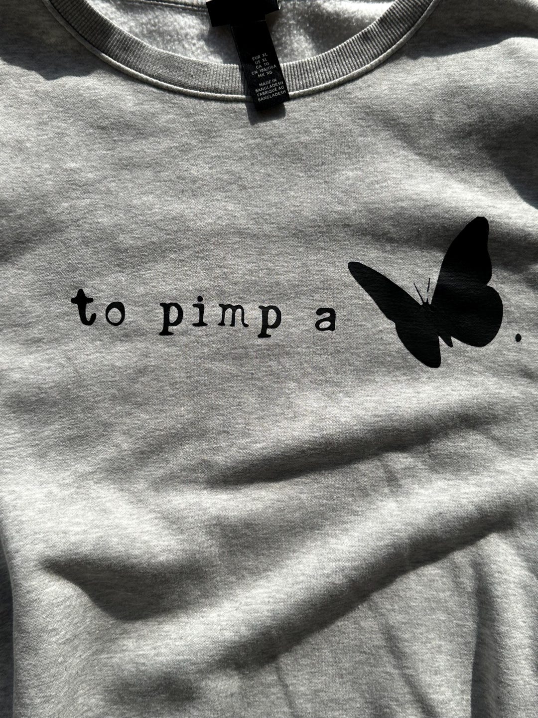 Tpab to Pimp a Butterfly Kendrick Lamar Custom Vinyl Crewneck. - Etsy