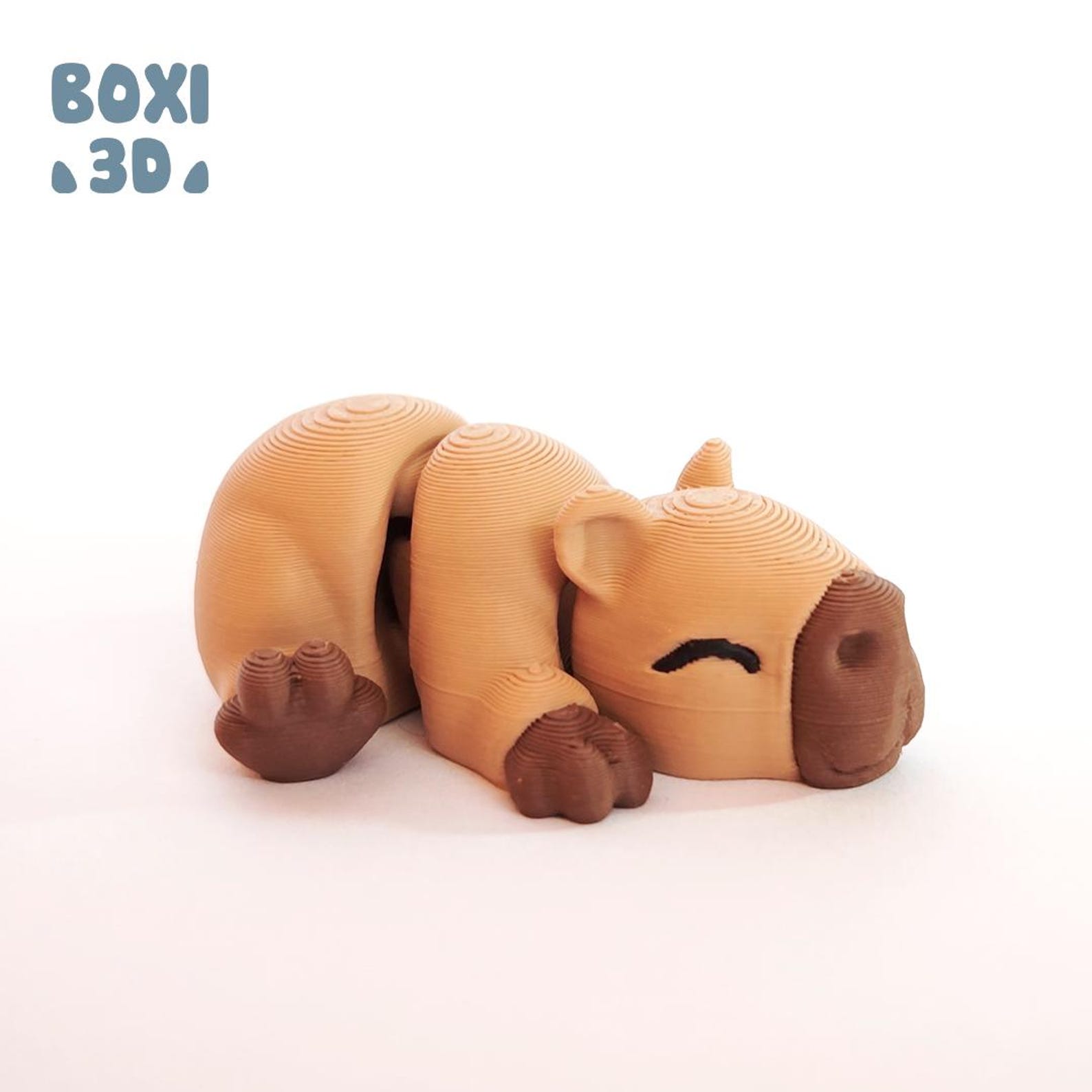 Capybara - Flexi - Articulated - Cute - STL File for 3D Printing ...