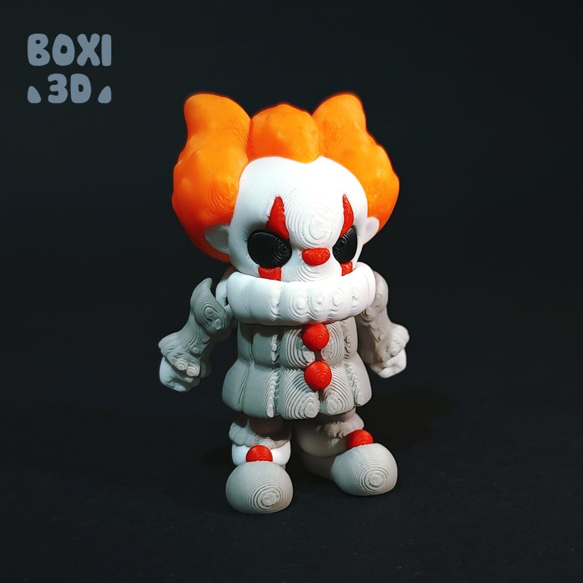 Little Pennywise - Flexi - Articulated - Cute - STL File for 3D ...