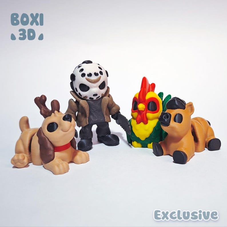 Skeleton Spider - Flexi - Articulated - Cute - STL File for 3D Printing ...