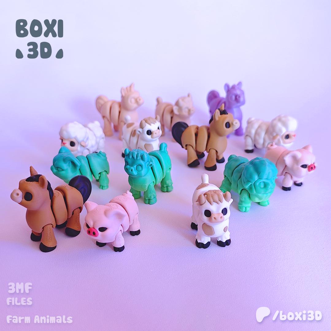 Little Horse,pony - Flexi - Articulated - Cute - STL File for 3D ...