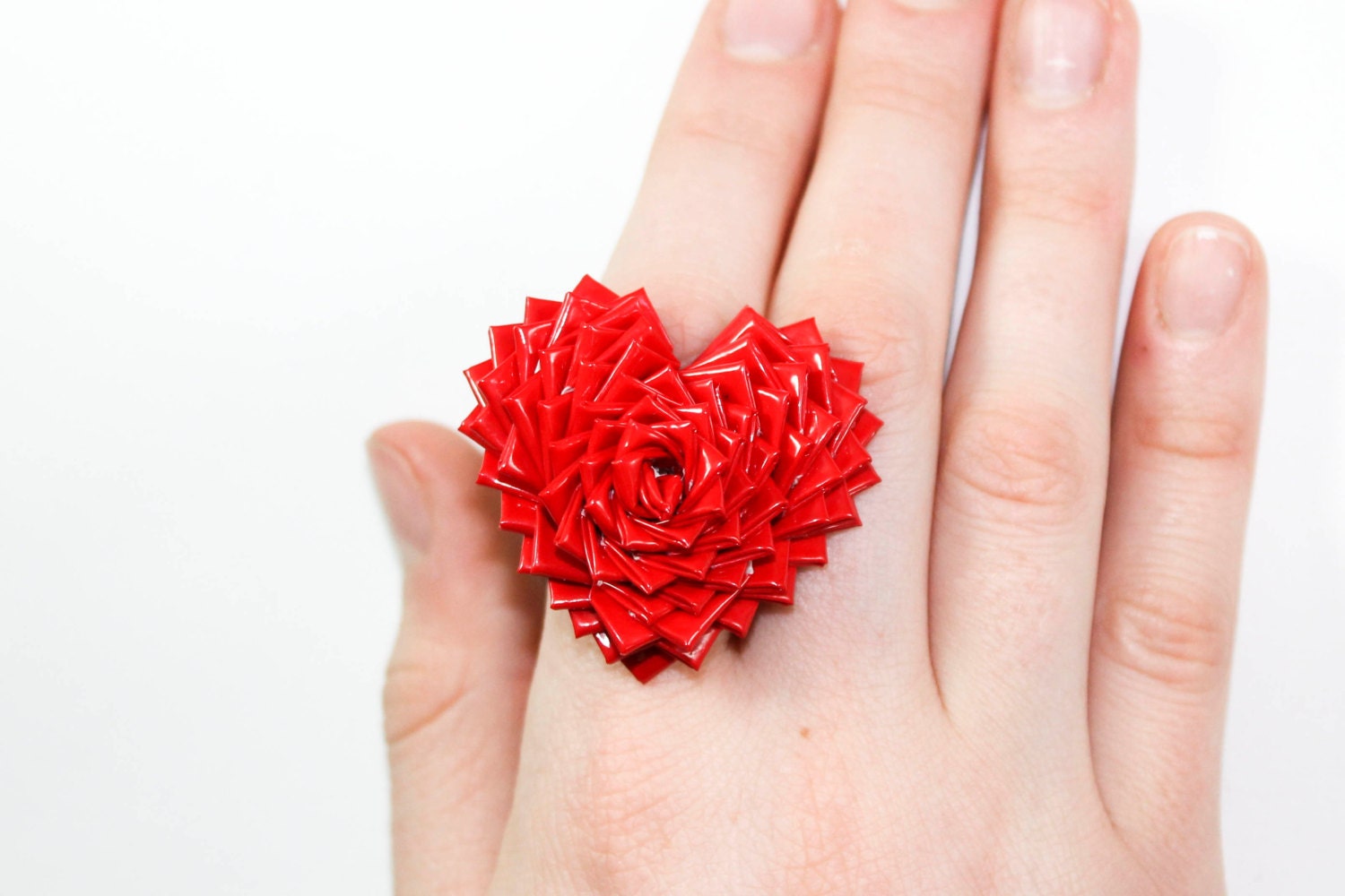 Duct Tape Heart Rings Tutorial New Second Edition With Color | Etsy