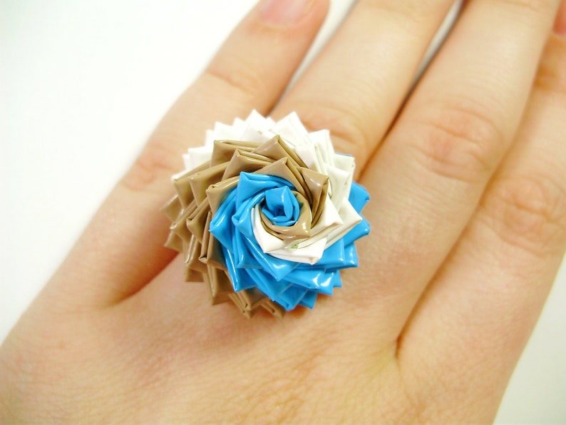 Duct Tape Rose Ring Spiral Tutorial Instant Download PDF - Etsy