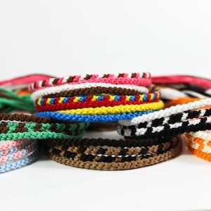 Bracelets for Four, Custom Friendship Bracelets, You Choose Colors ...