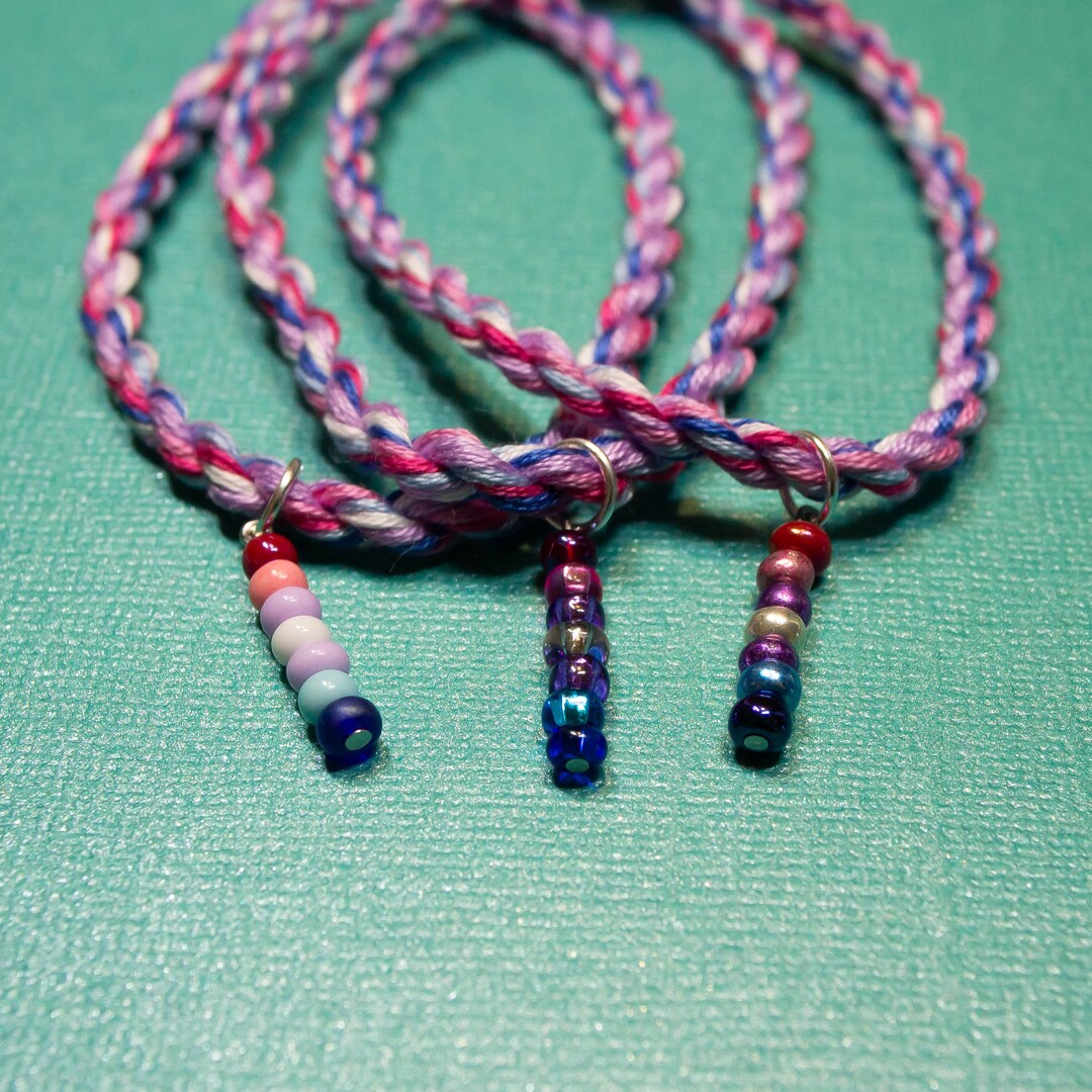 Bigender Pride Beaded Bracelet: LGBT Friendship Jewelry - Etsy