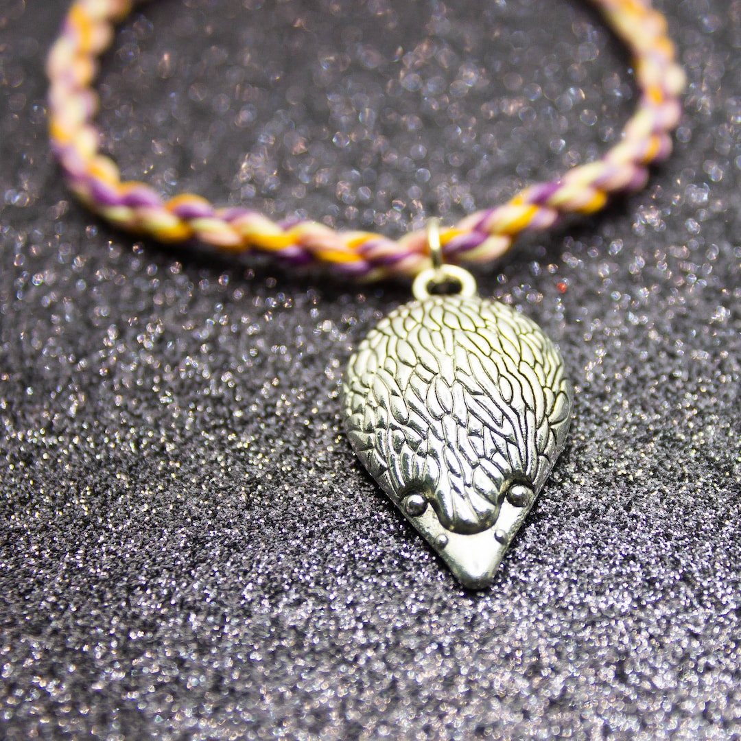 Trixic Flag Friendship Bracelet With Hedgehog Charm, LGBT Pride ...