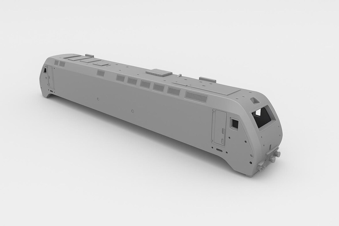 Modifizierter HXD1D Lokomotivkörper - Spur HO (High-Detail Custom Shell ...