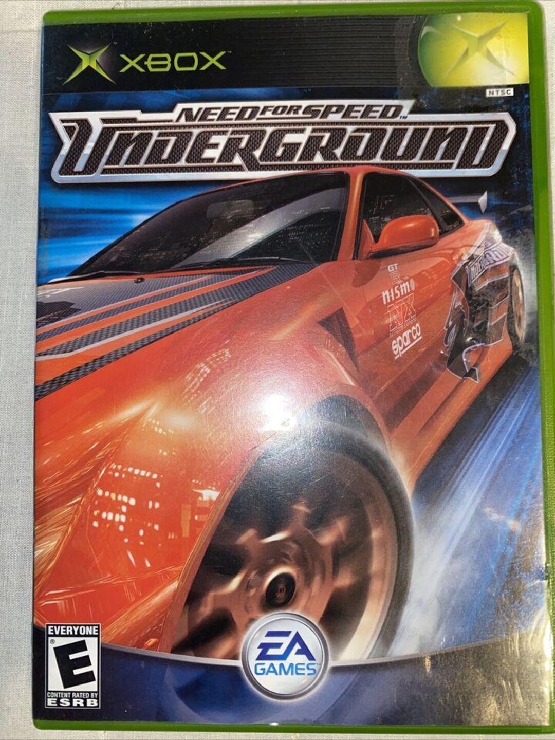 Need for Speed Underground " Xbox" Game (disc Only) - Etsy