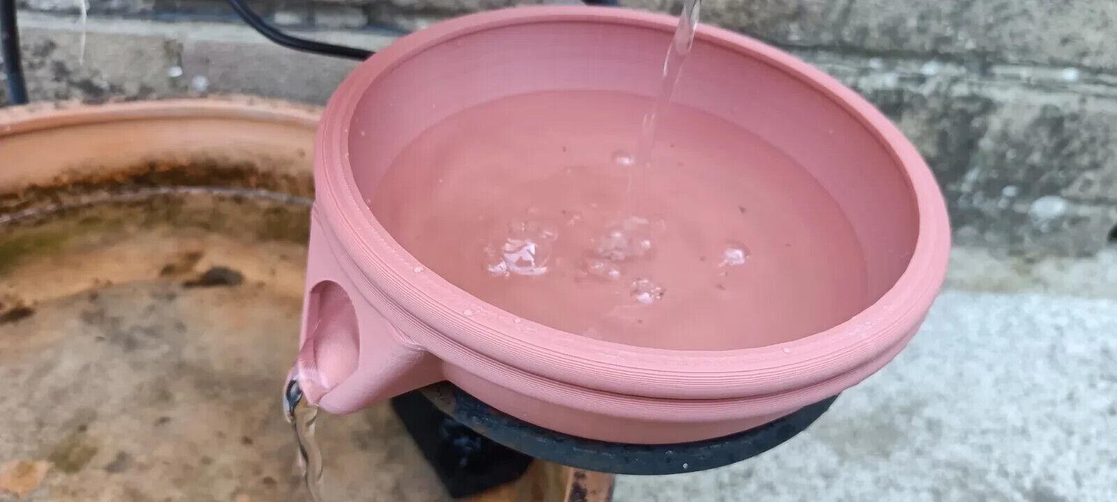 Water Feature Pot Terracotta Cascade Replacement Garden 3D Printed ...