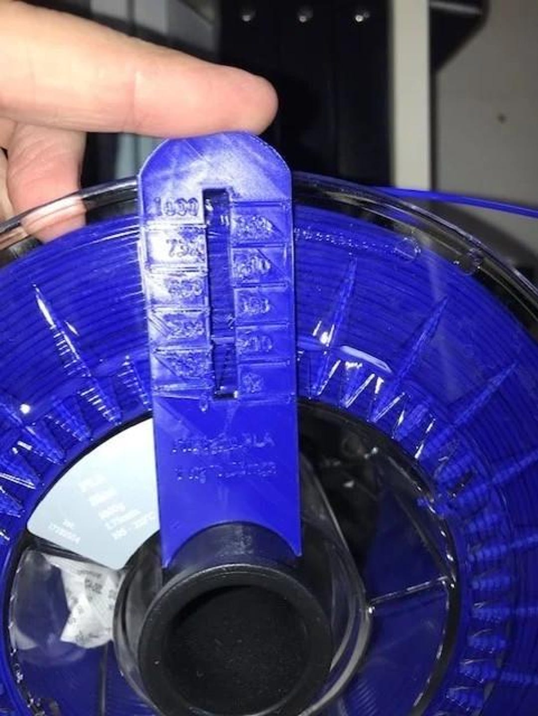 Filament Spool Ruler 3d Printed - Etsy