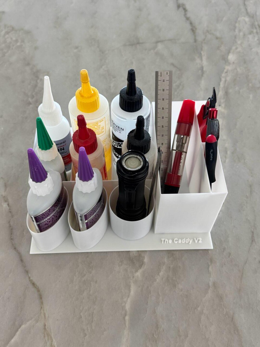 Desktop Tool Caddy, Tool Holder, Craft Tool Holder - Etsy