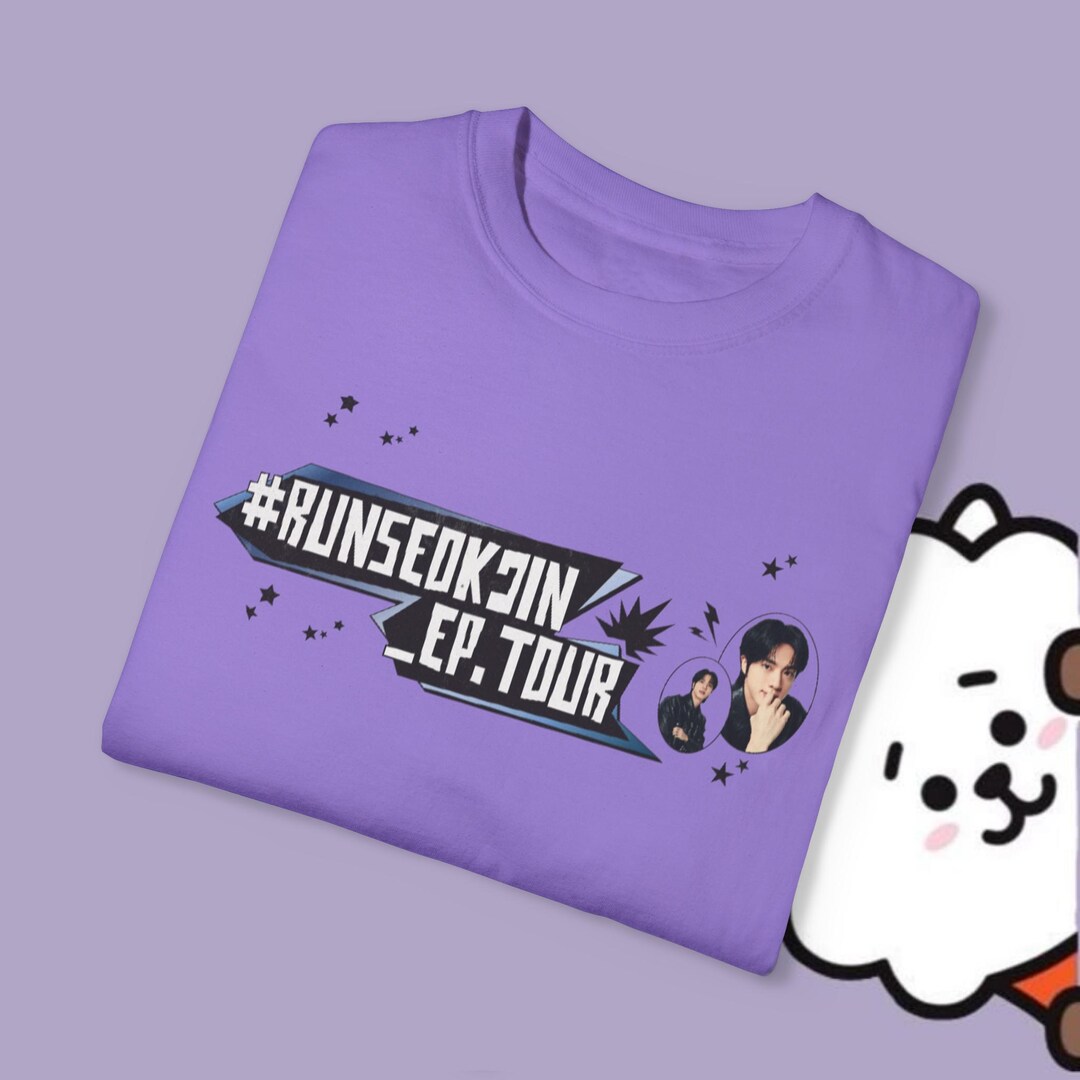 Runseokjin Tour T-shirt, Jin BTS, Army Gift, Kim Seok Jin, Concert Tour ...