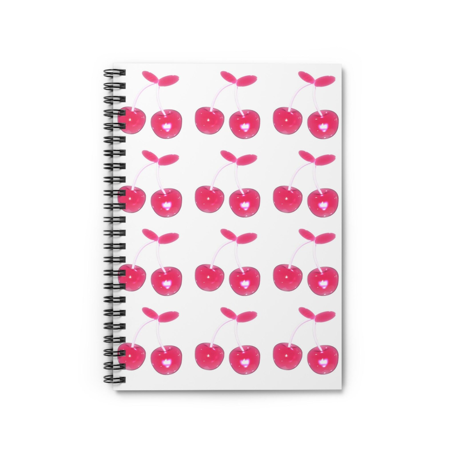 Notebook, Cute Cherry Notebook, Back to School, Cute Notebook - Etsy