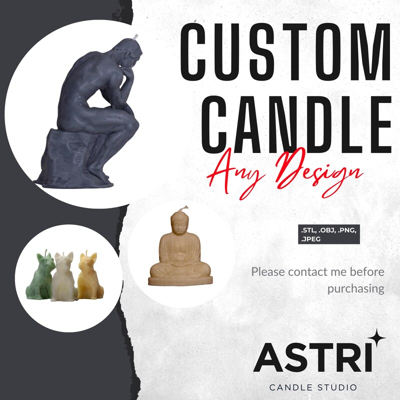 Custom Candle - Etsy