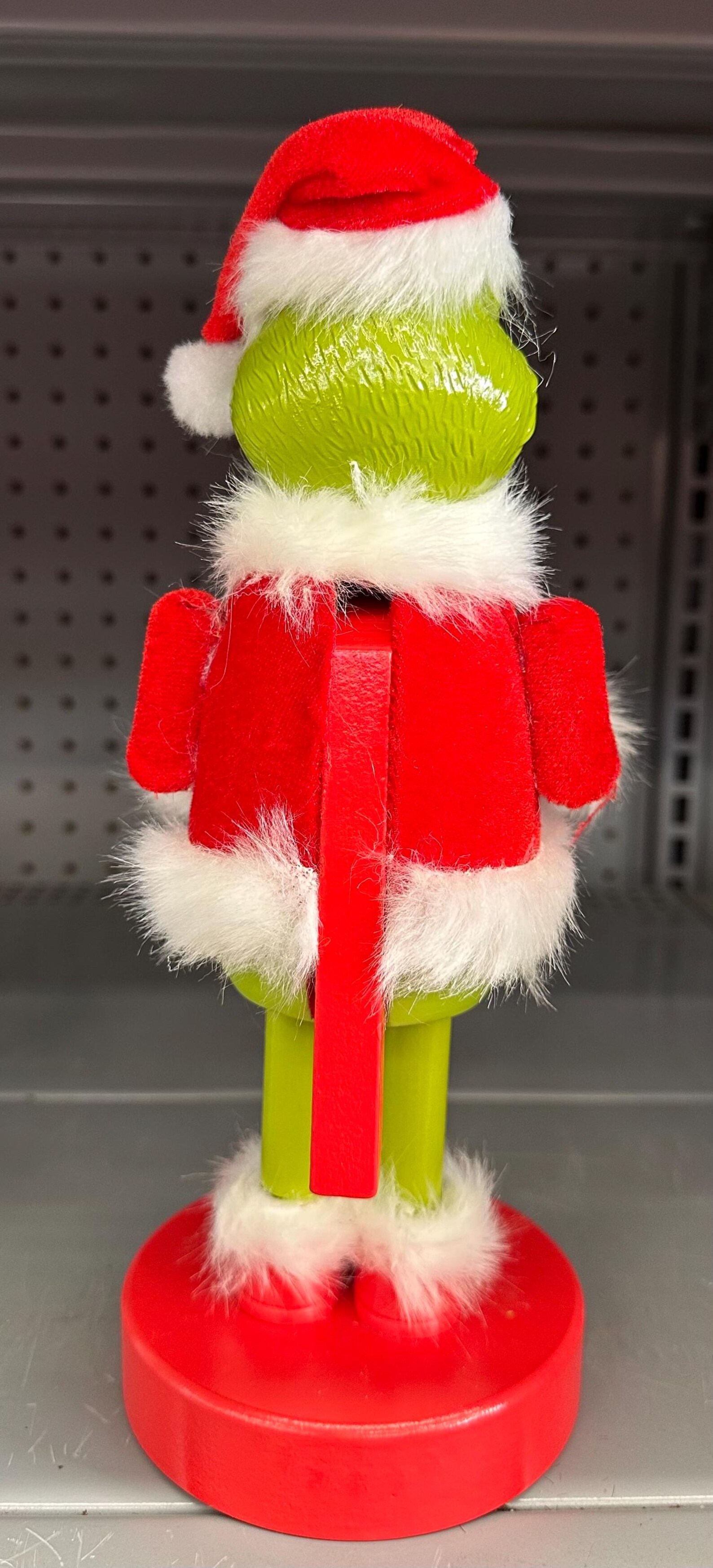 Santa Grinch With Roast Beast Dinner 12” Standing Polyresin Nutcracker ...