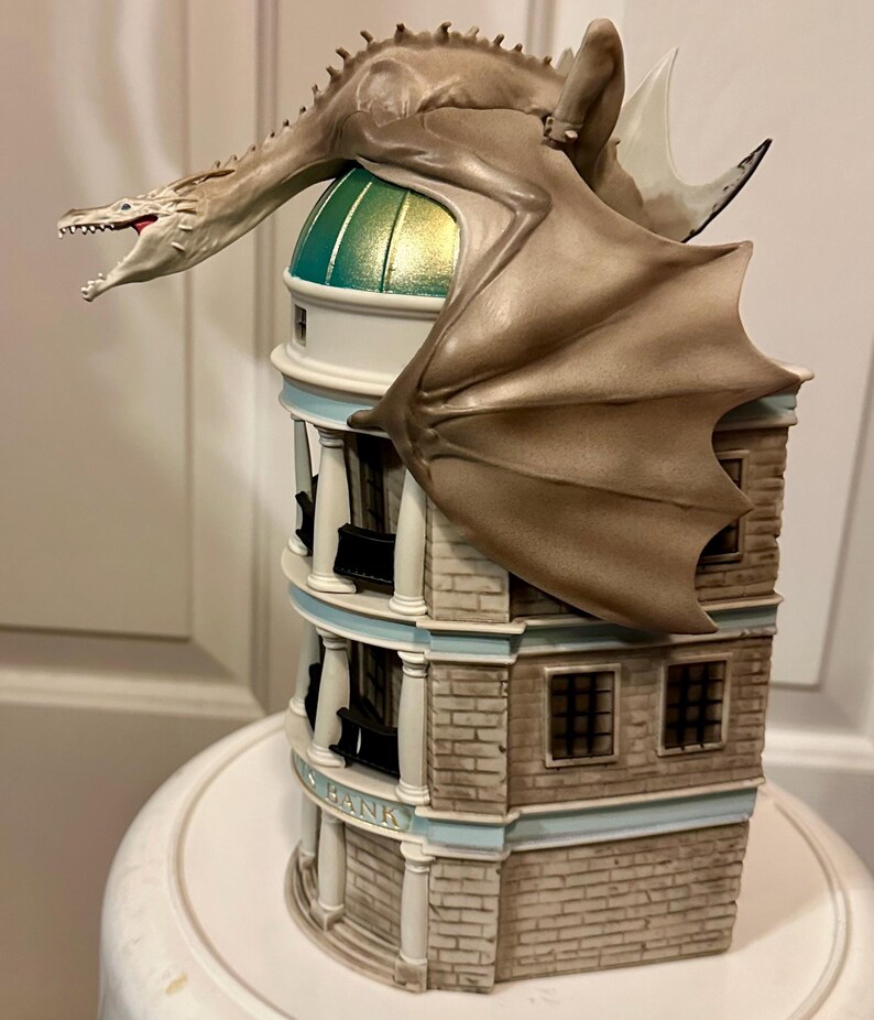 Harry Potter Dragon Gringotts Vinyl Bank - Etsy