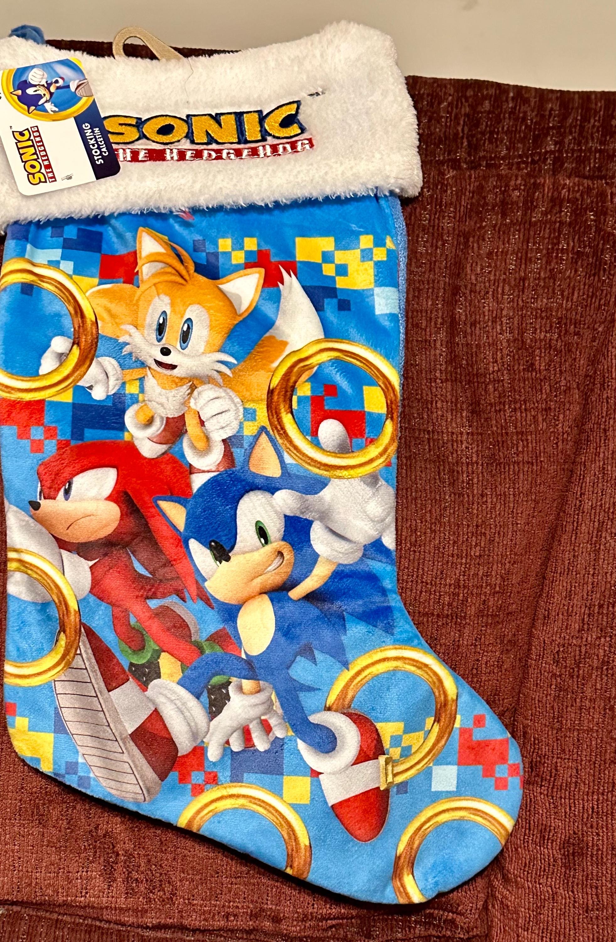 Sonic the Hedgehog Knuckles and Tails 19” Christmas Stocking - Etsy