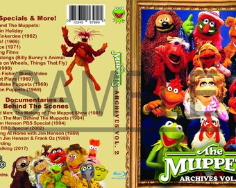 The Muppet Show Complete Series Blu-ray (HD Uncut Unedited Versions ...