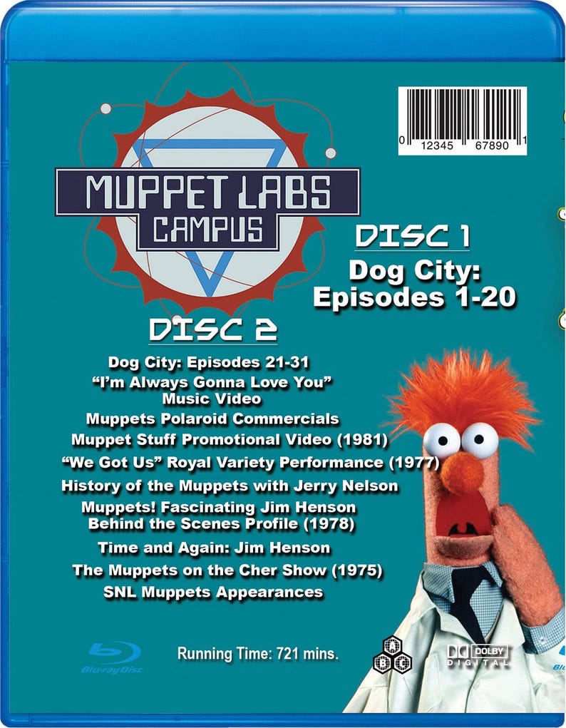 Muppet Archives Vol. 8 (2-disc Blu-ray Set) - Etsy