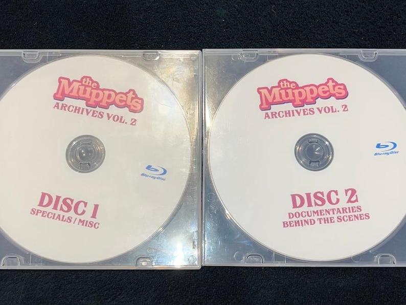 Muppet Archives Vol 2 2-disc Set (DISCS ONLY) - Etsy