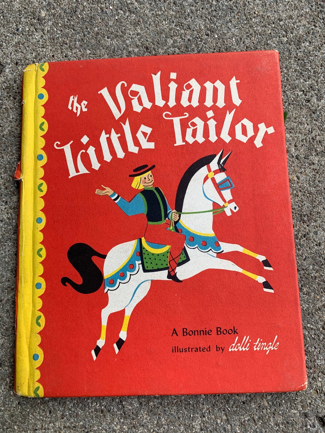 The Valiant Little Tailor 1946 Vintage Childrens Book - Etsy