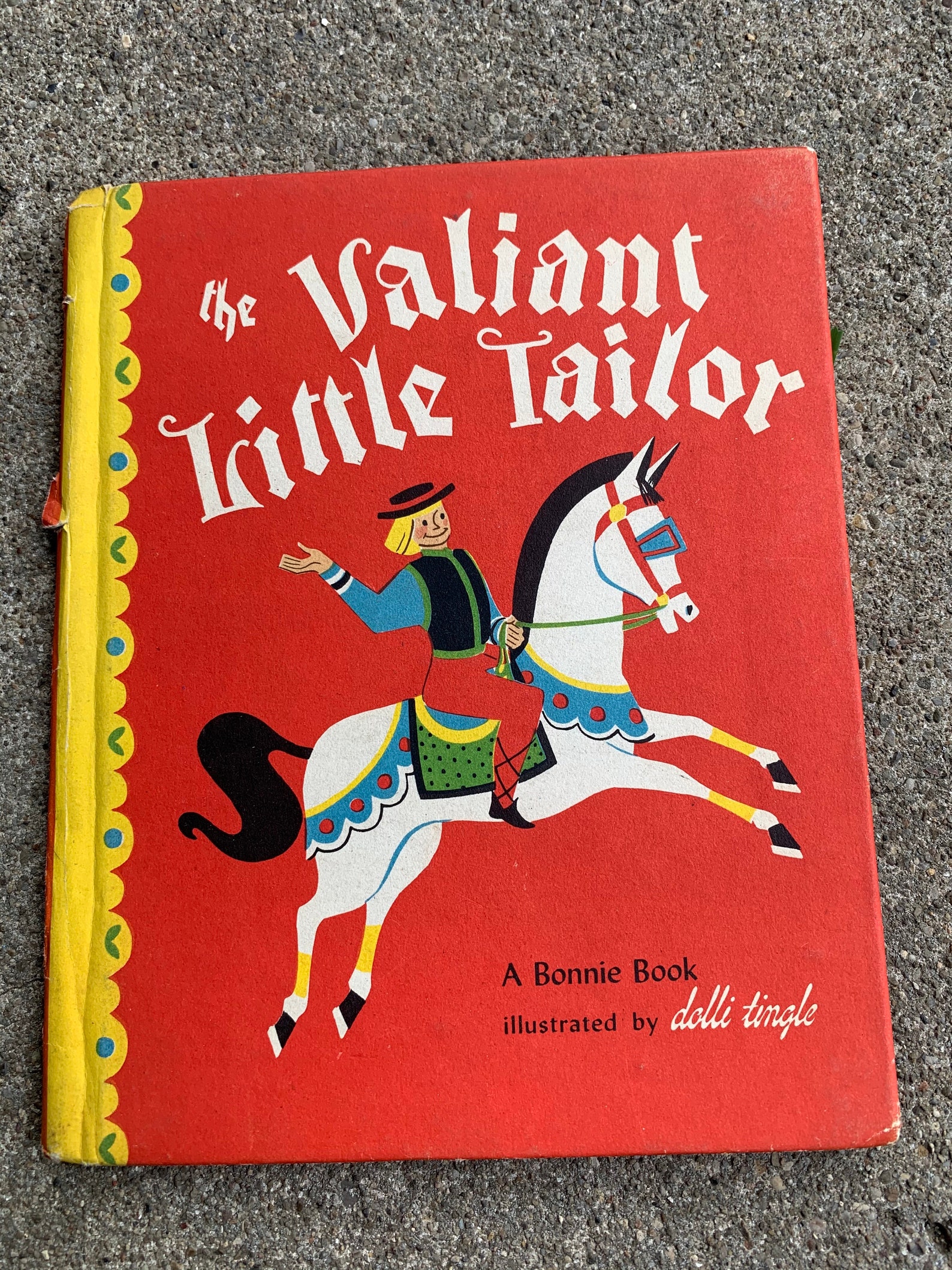 The Valiant Little Tailor 1946 Vintage Childrens Book - Etsy
