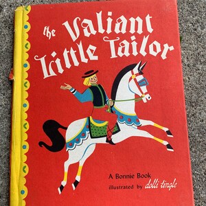 The Valiant Little Tailor 1946 Vintage Childrens Book - Etsy