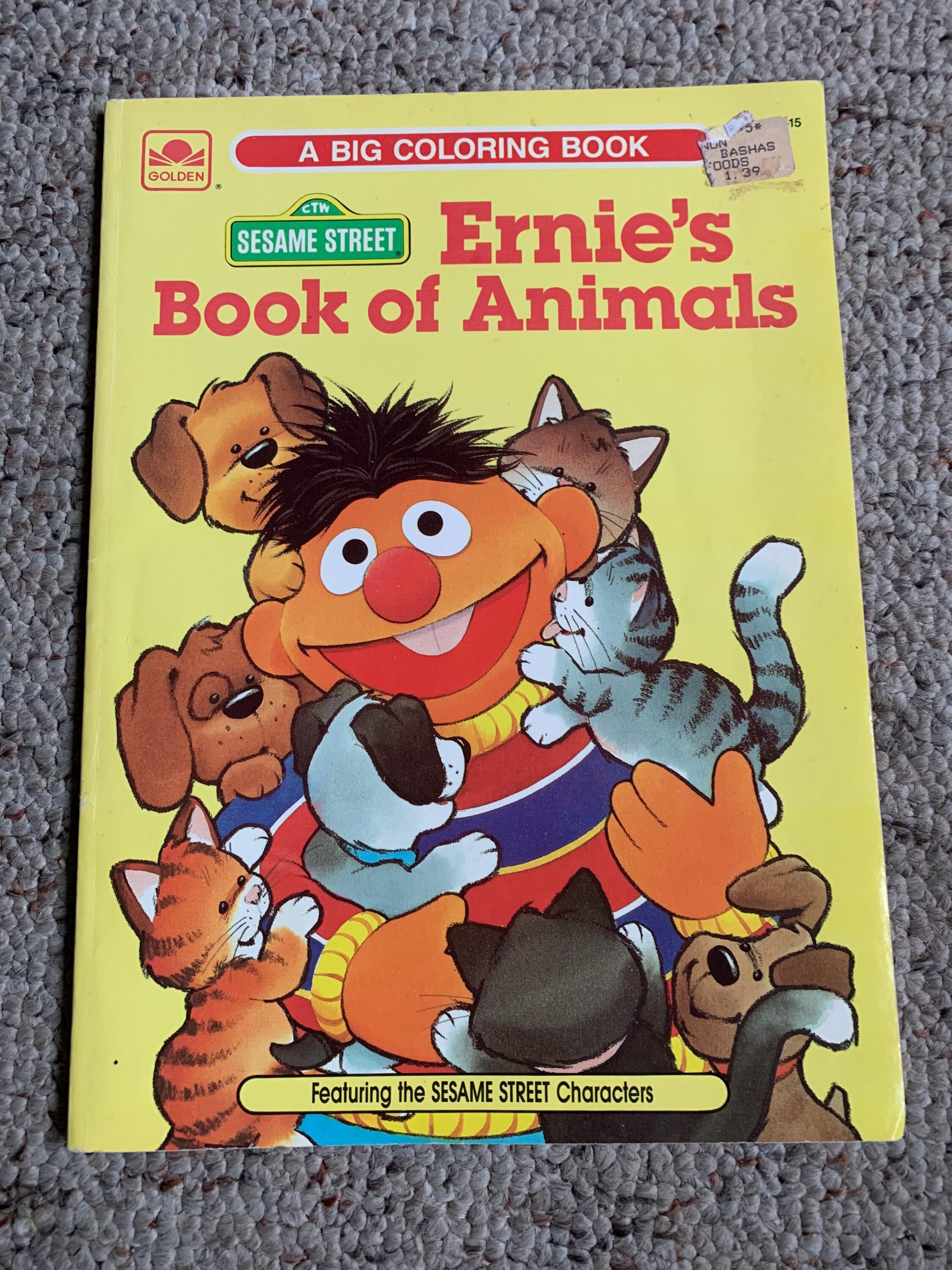 Burt Ernie Coloring Page