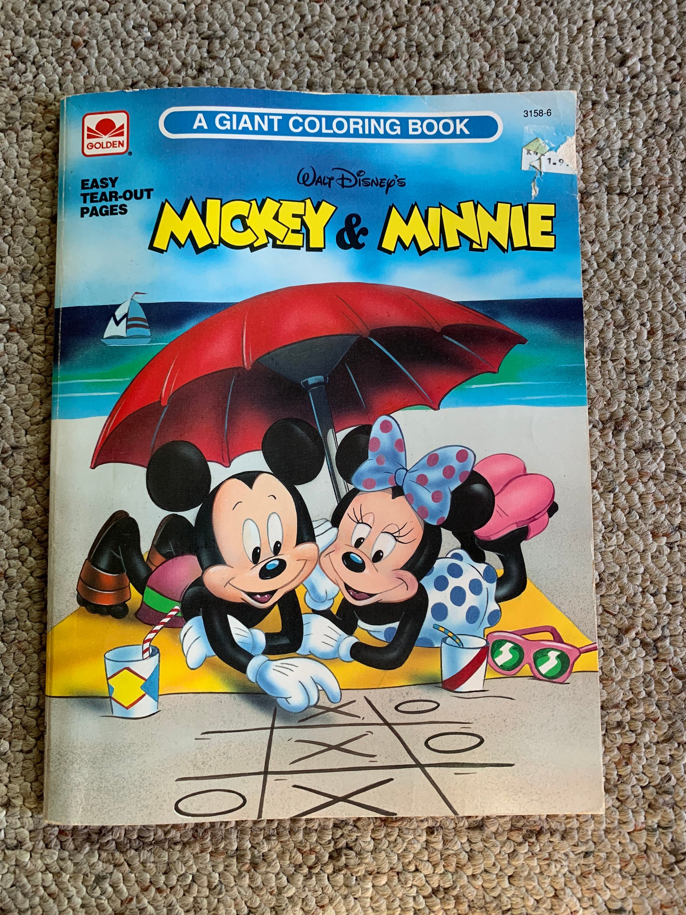 Classic Mickey Mouse Coloring Pages