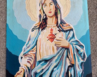 Catholic Paint by Number - Etsy