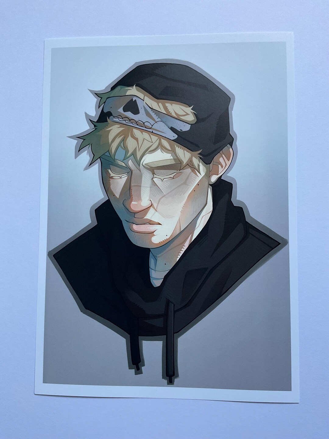 Cod Ghost Portrait Print - Etsy