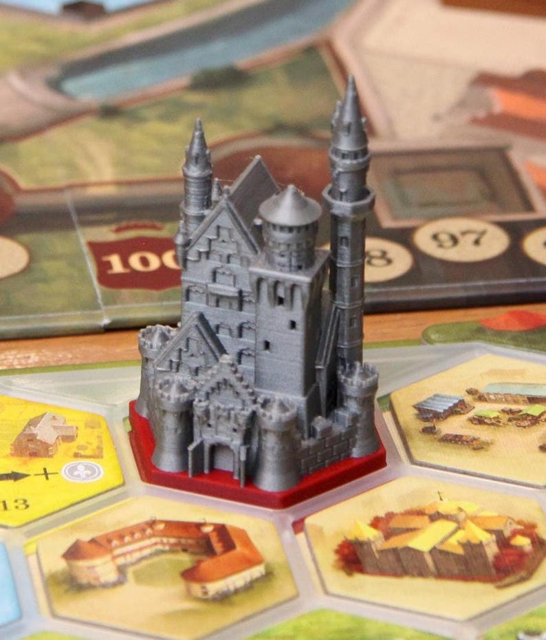 Castles of Burgundy Special Edition Neuschwanstein Castle Playing ...