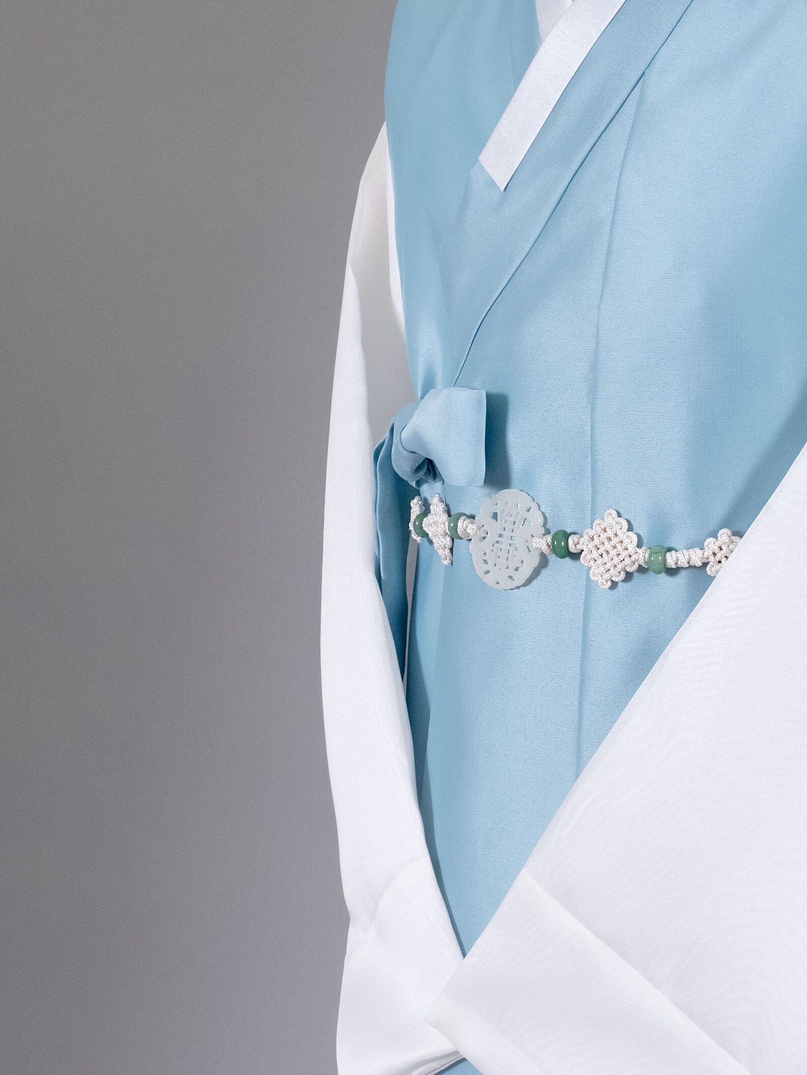 EMH002 L Sagewind Traditional Man Hanbok in Skyblue | Traditional ...