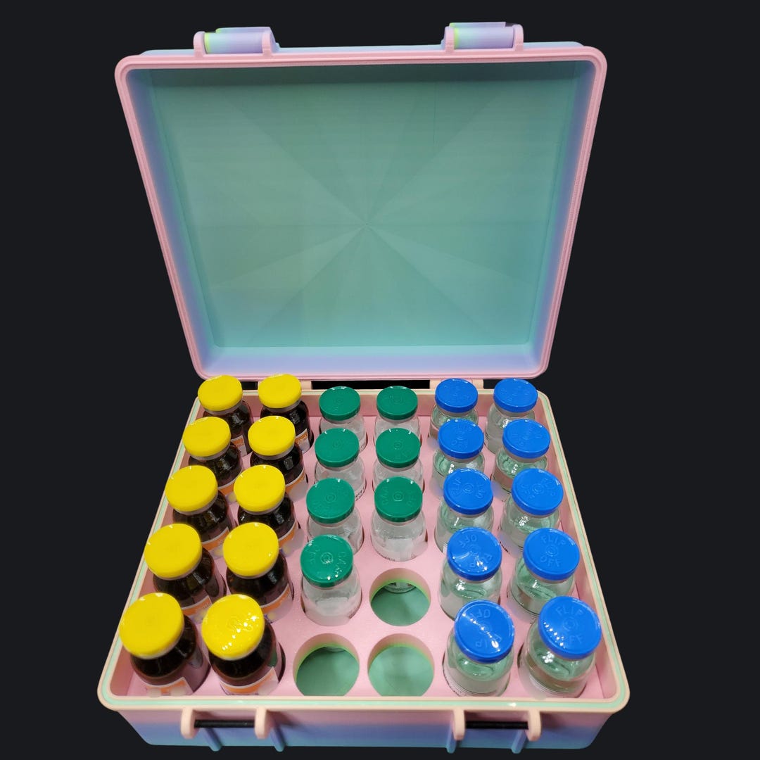 Custom 10ml Vial Storage Box - Etsy