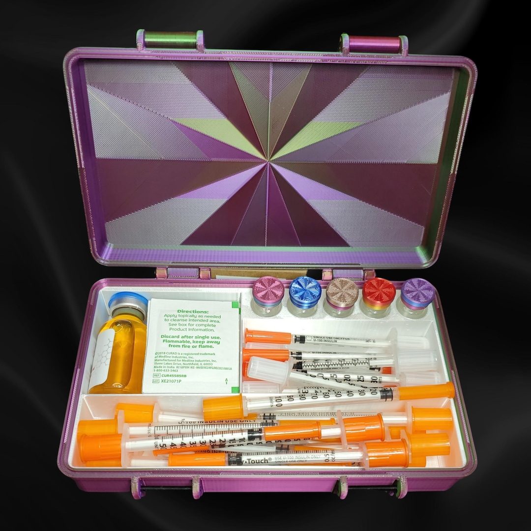 Syringe Storage Box - Etsy