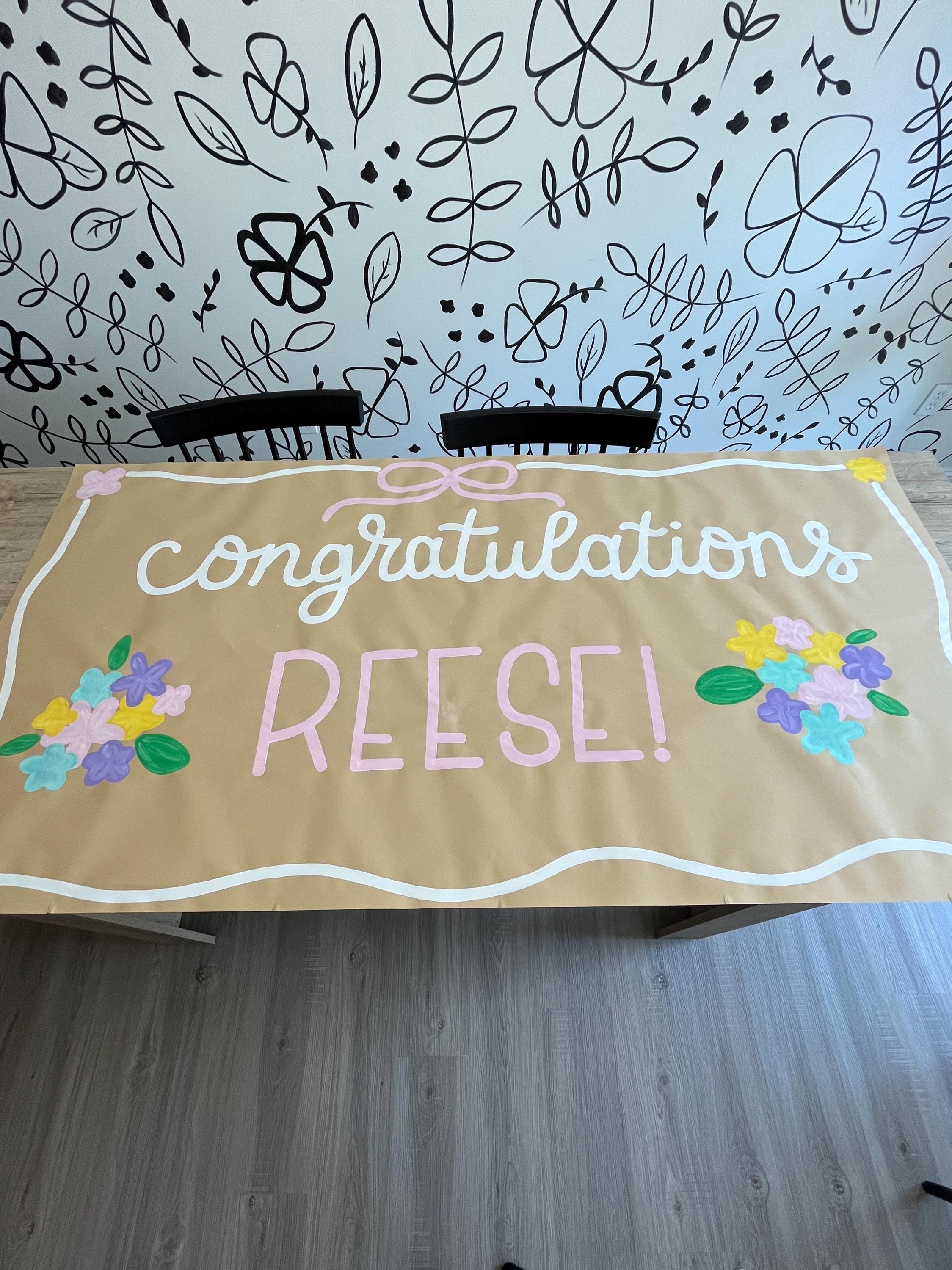 Custom Brown Paper Banner - Etsy