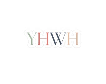 YHWH Sticker - Etsy