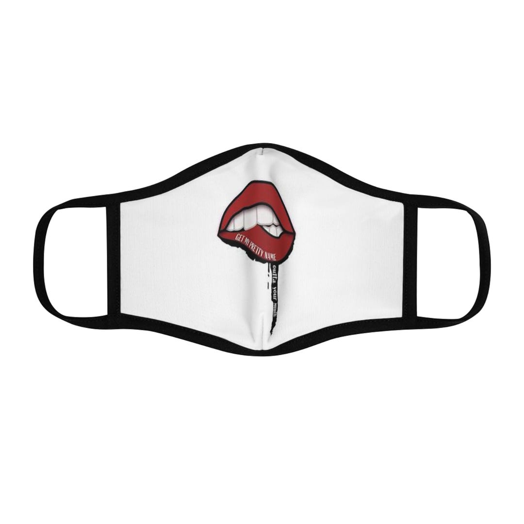Stylish Face Mask With Bold Lips Design | Perfect for Fashion Lovers ...