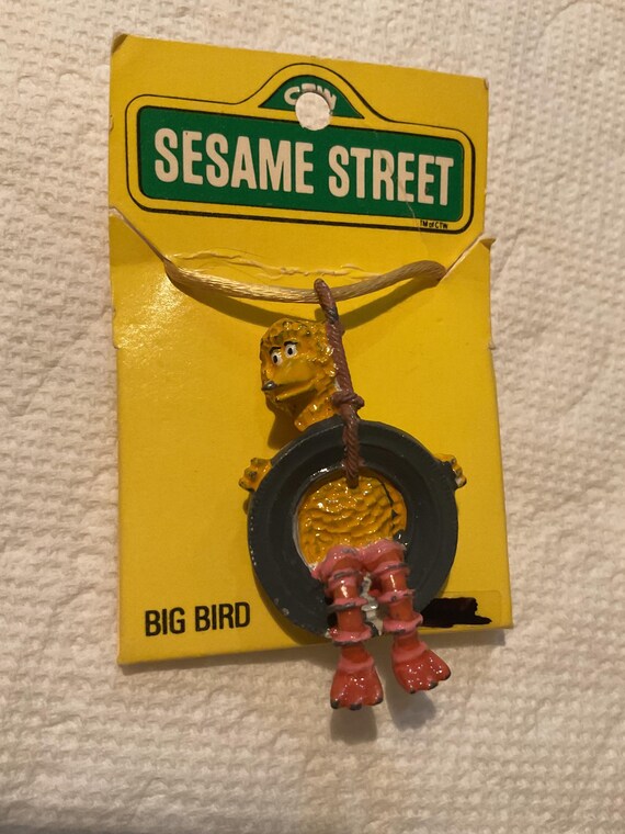 Vintage Rare Sesame Street 1970 BIG BIRD Full Body Me… - Gem