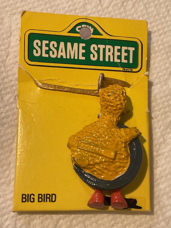 Vintage Rare Sesame Street 1970 BIG BIRD Full Body Me… - Gem