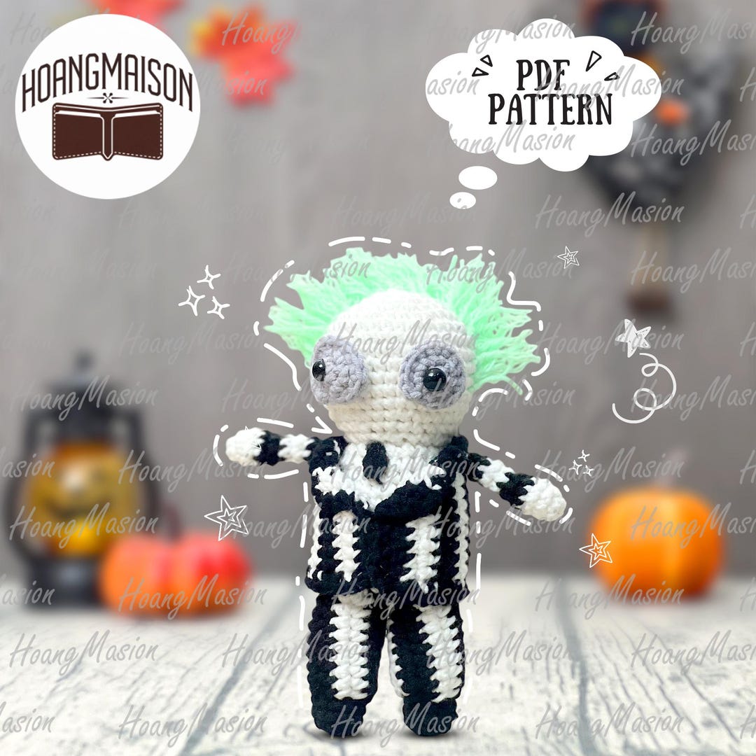 Crochet PDF Pattern, Amigurumi Pattern, Pdf Pattern, Halloween Crochet ...