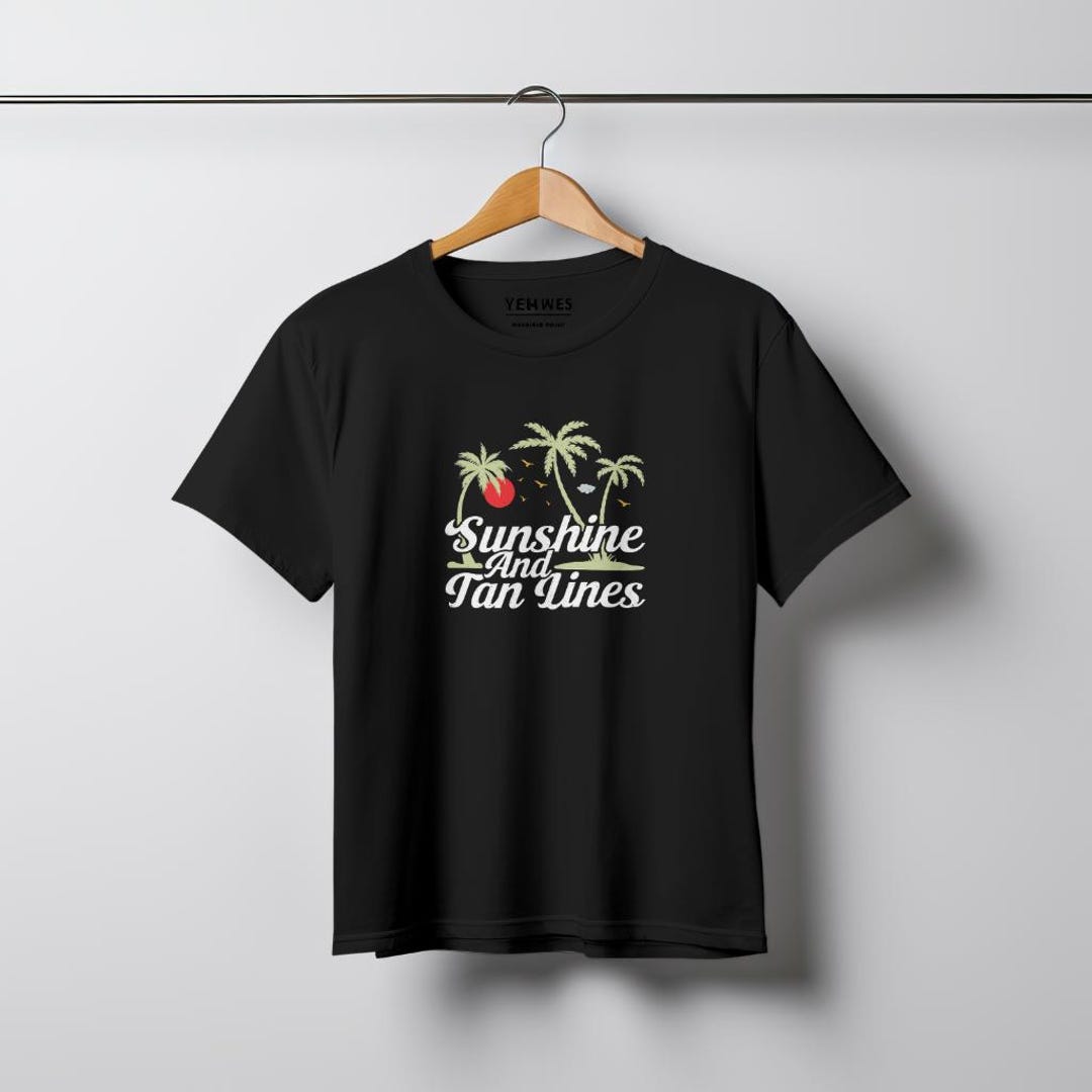 Sunshine and Tan Lines T-shirt - Etsy