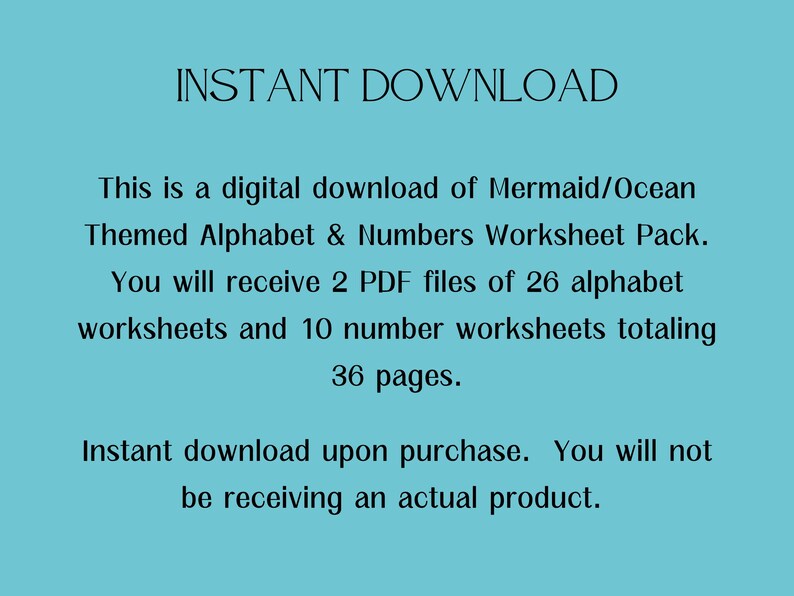 Alphabet & Number Worksheets Printable Tracing Coloring Handwriting ...