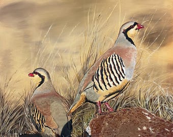 Set of 3 Centura by Corning Game Birds 10" Dinner Plates With Gold ...