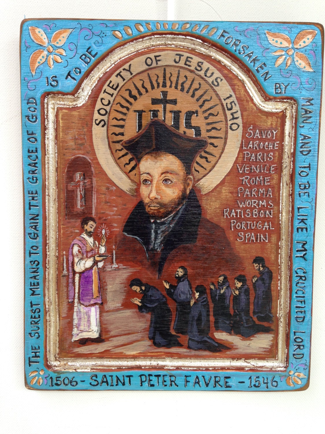 St. Peter Saint Peter Faber Favre Jesuit Priest Religious Gift - Etsy
