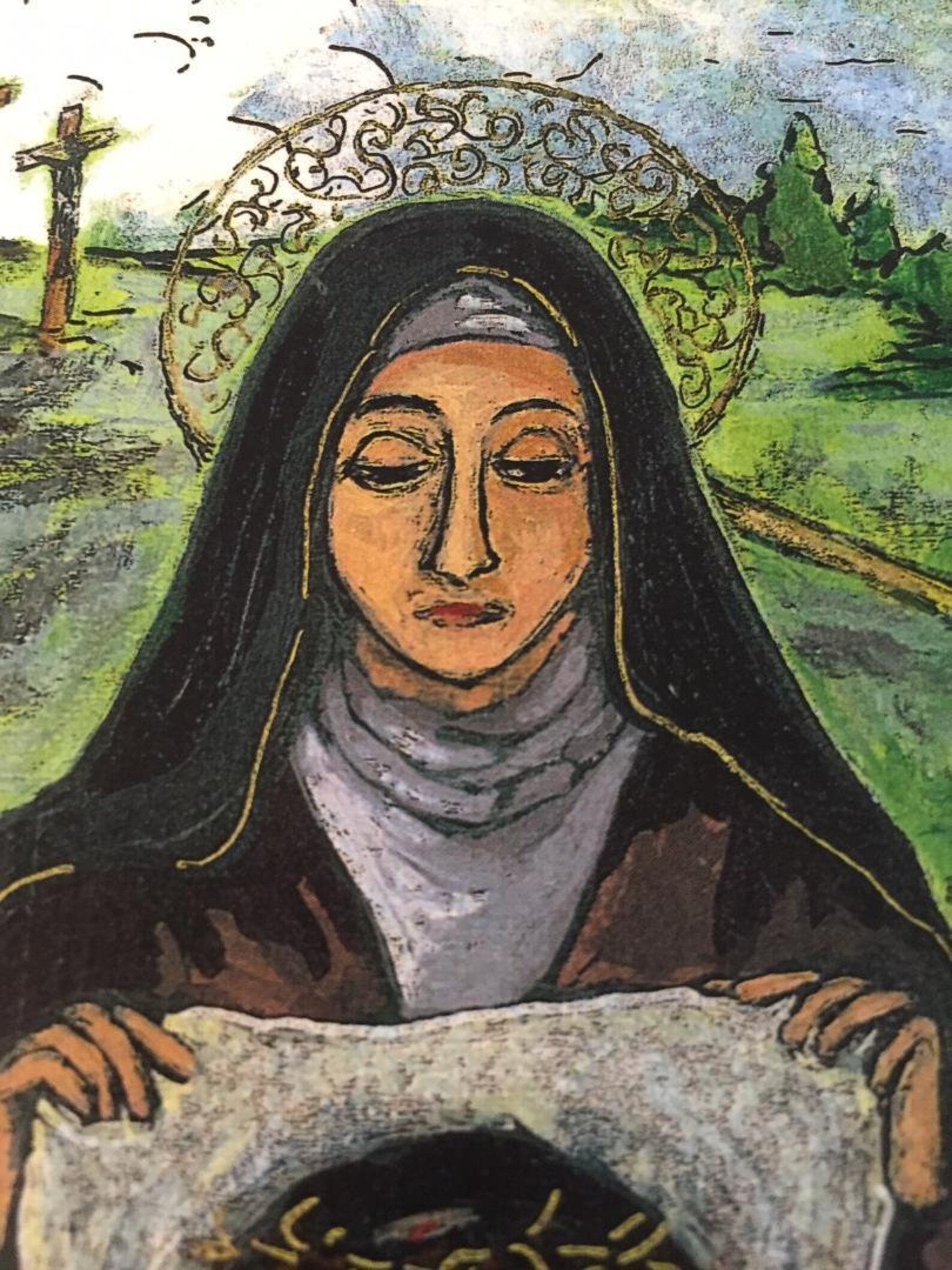 Saint St Veronica Wooden Wall Plaque Holy Face of Jesus - Etsy